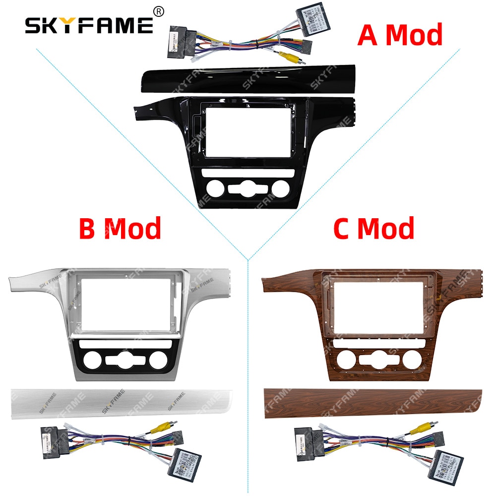 SKYFAME Car Frame Adapter Fascia Adapter Canbus Box Decoder Android ...