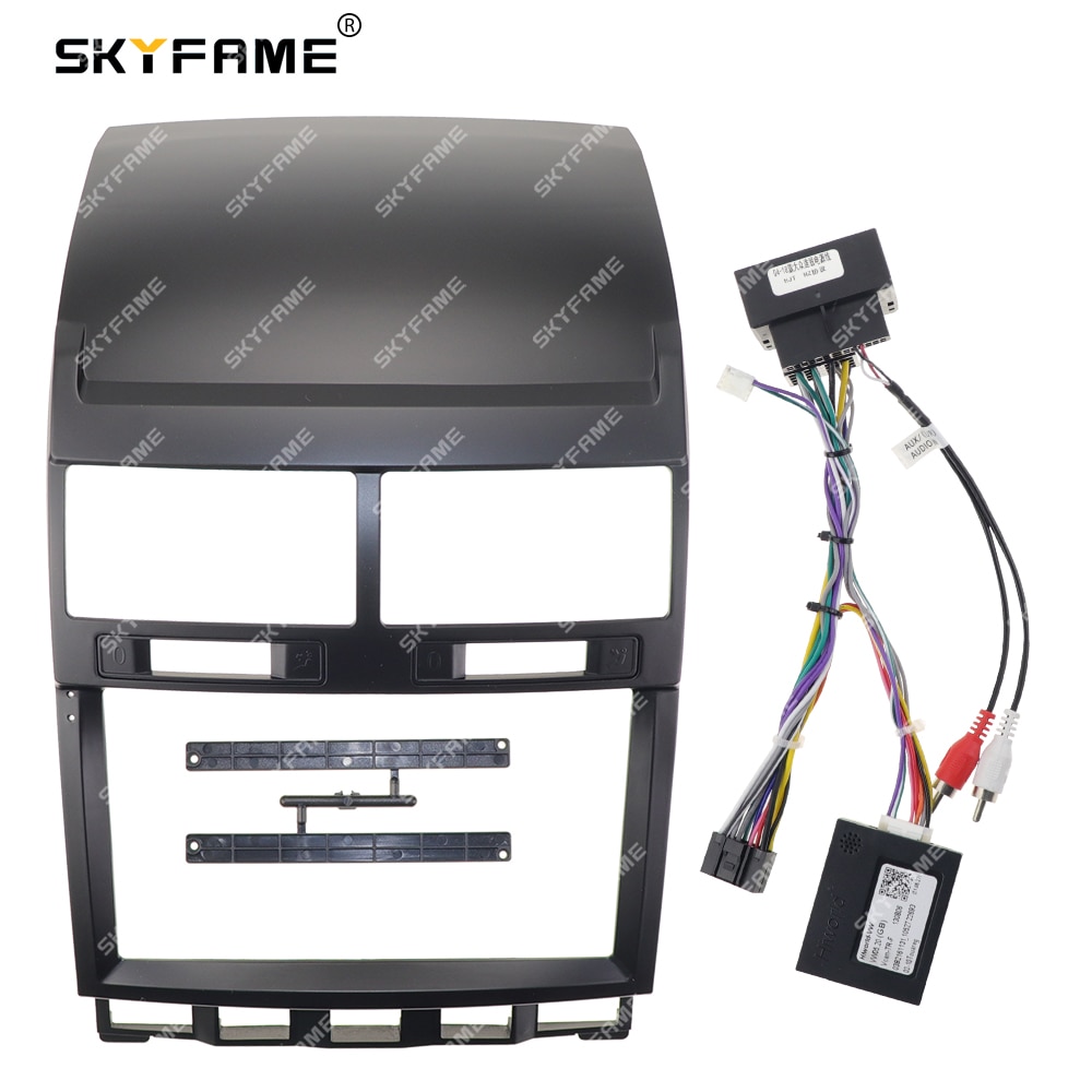 SKYFAME Car Frame Fascia Adapter Canbus Box Decoder Android Radio Audio ...