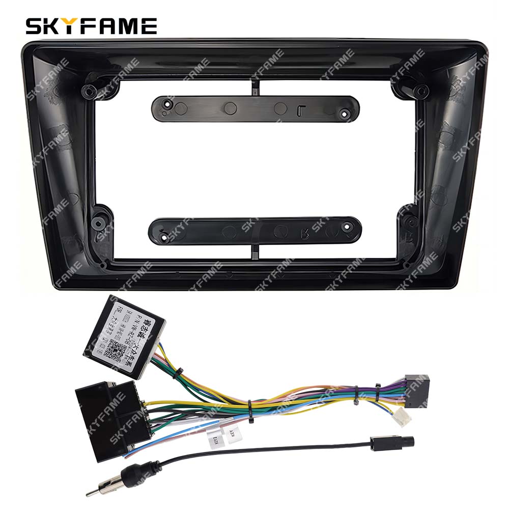 SKYFAME Car Frame Fascia Adapter Canbus Box Decoder Android Radio Dash ...